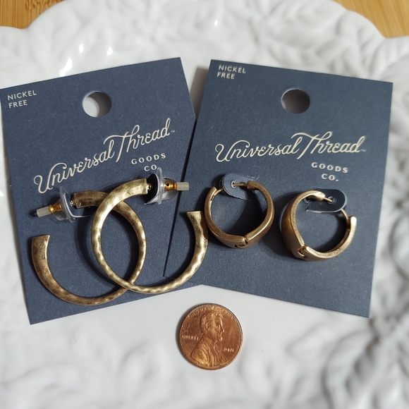 Universal Thread | Jewelry | Universal Thread Goods Co Textured Gold ...